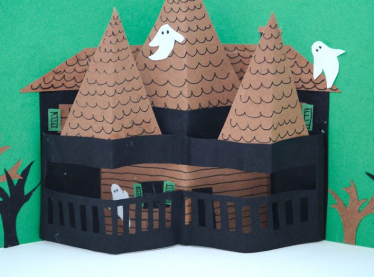 How to Make a Halloween Pop up Card