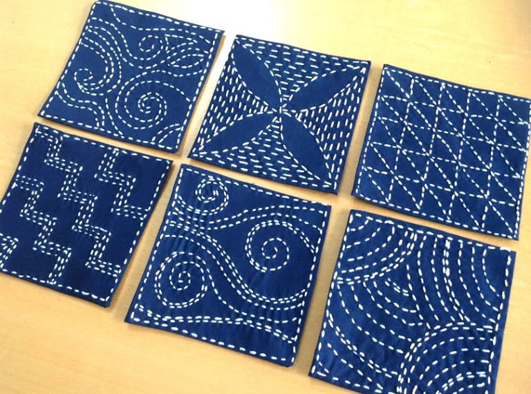 Sashiko Squares by Creative in Chicago
