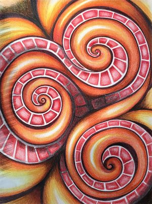 Color Pencil Abstracts