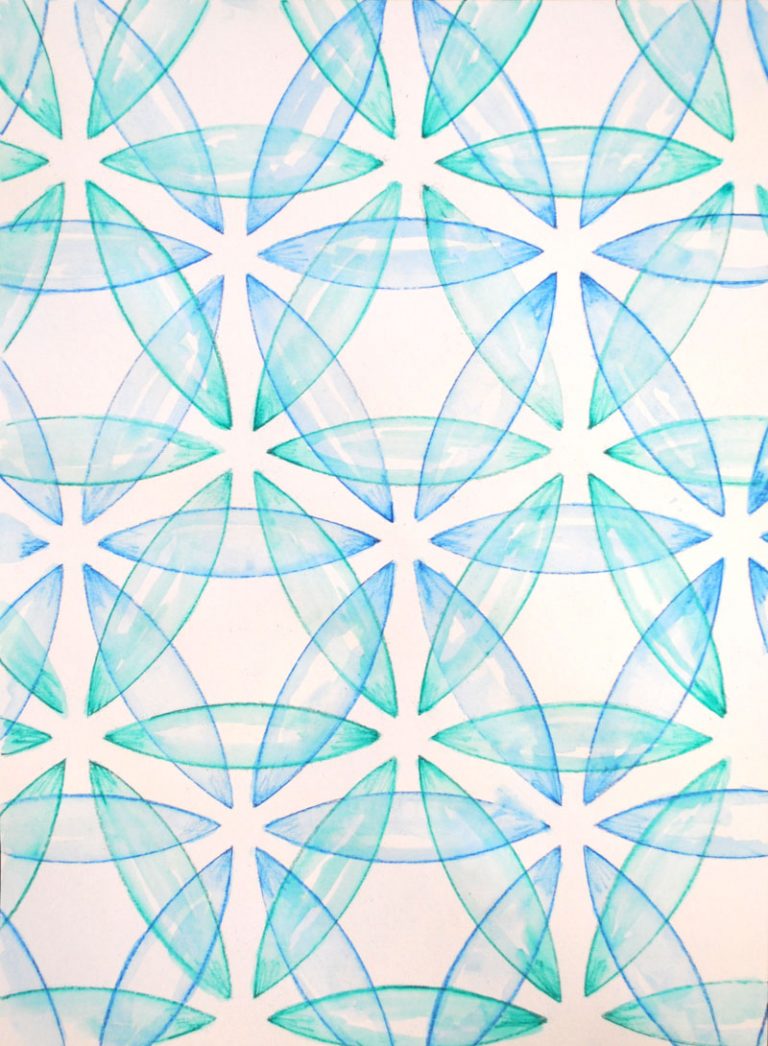 A geometric stencil: 4 looks