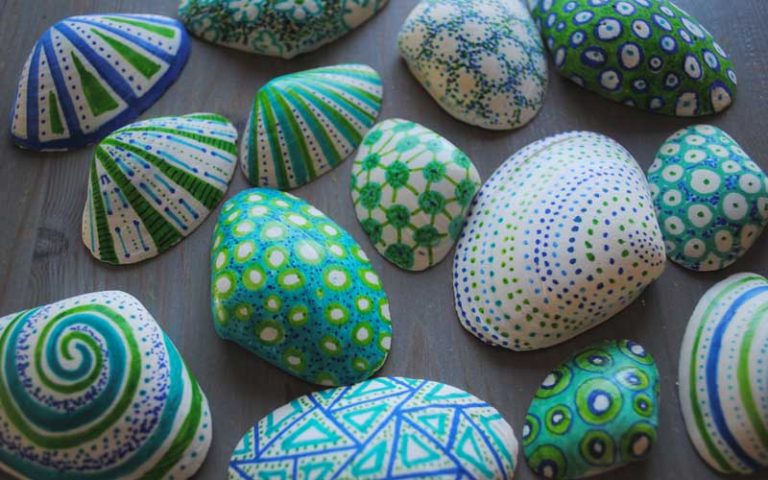 Decorated shells from Vacation