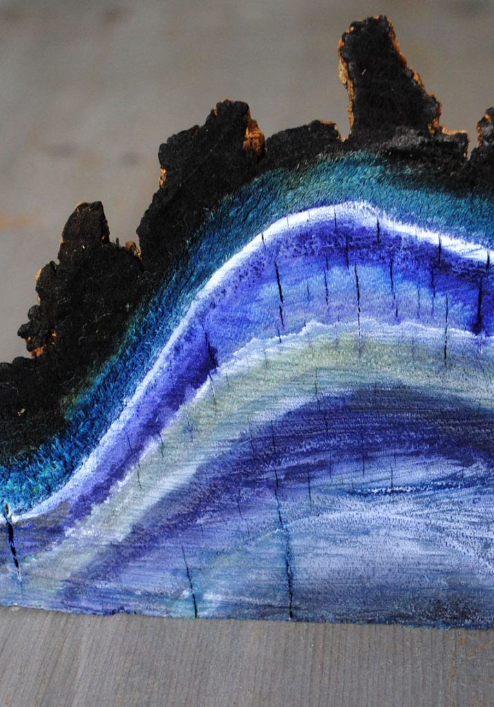 upcycled-painted-log-3 | Creative in Chicago