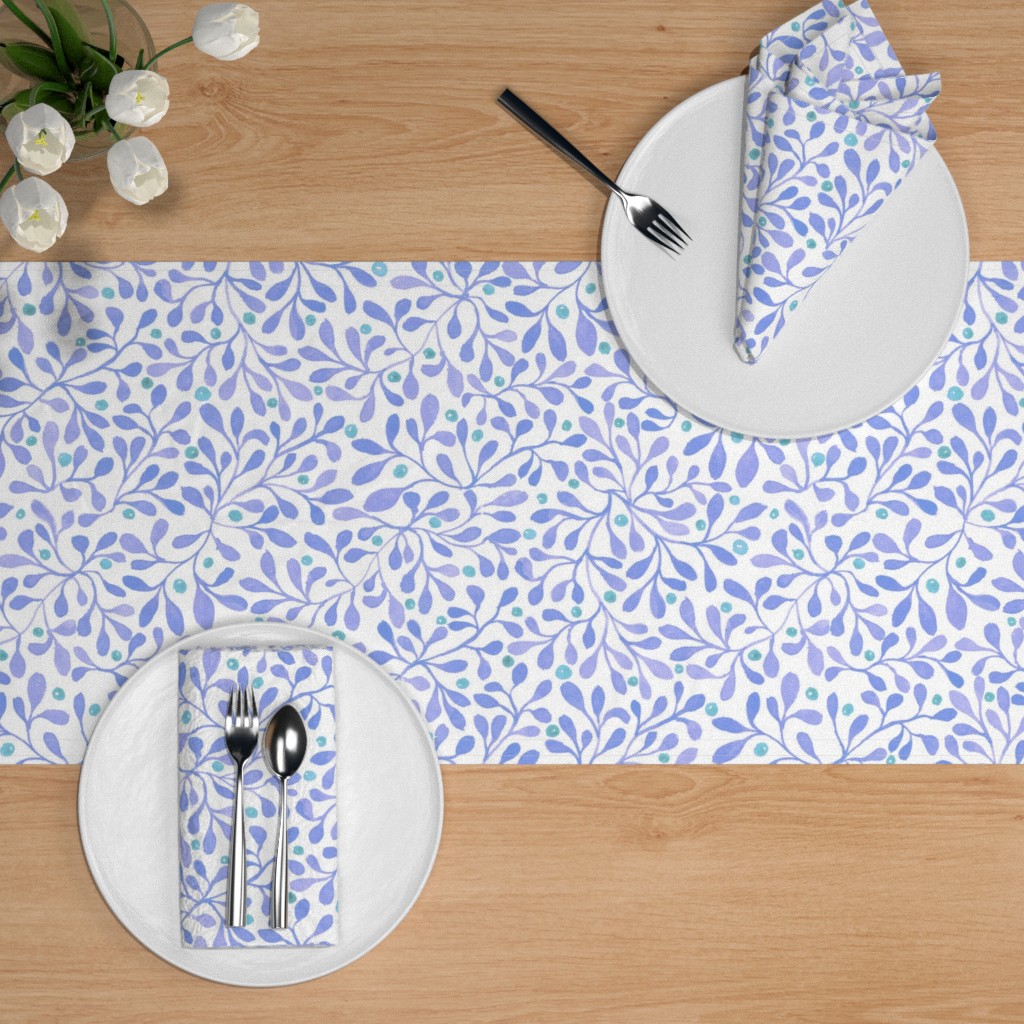 9213402-table_runner_top-l blue berries fall | Creative in Chicago