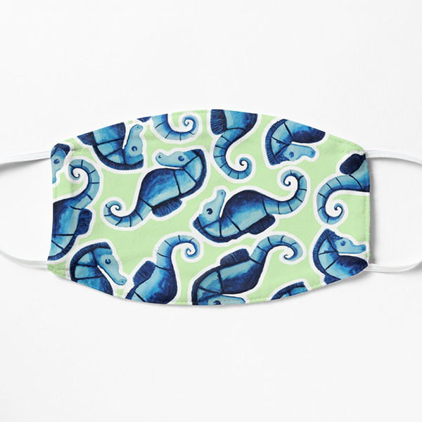 seahorse-face-mask | Creative in Chicago